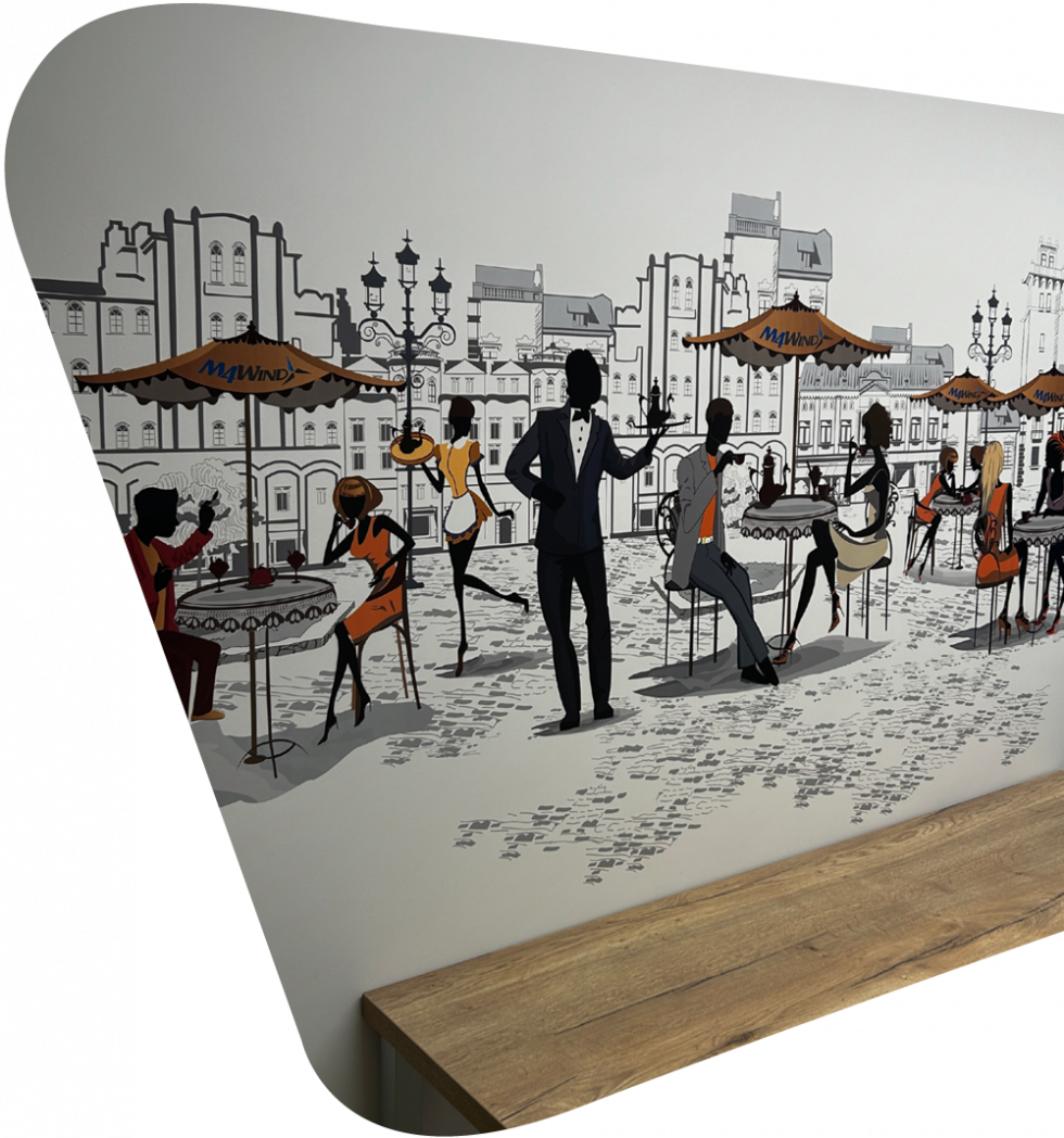Happy Wall | 1. Custom wall murals, wall graphics, and printed wall art ...